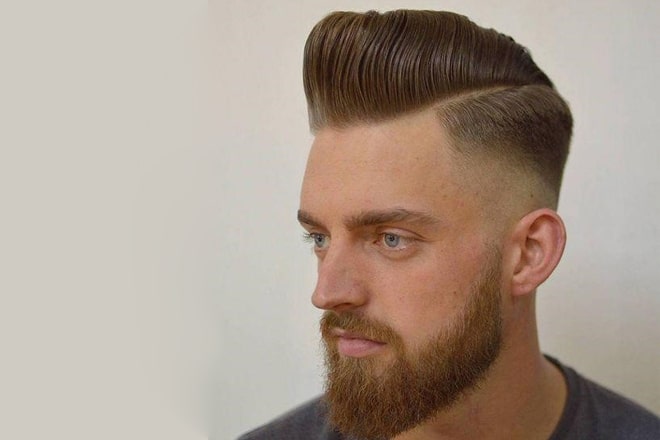 Side Part vuốt ngược: 10 kiểu tóc nam uốn vuốt rẽ ngôi 7/3, 6/4 đẹp