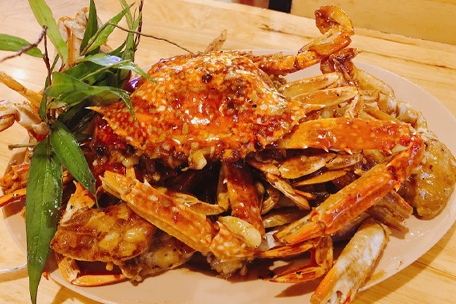 Cách làm ghẹ rang me chua ngọt gây nghiện