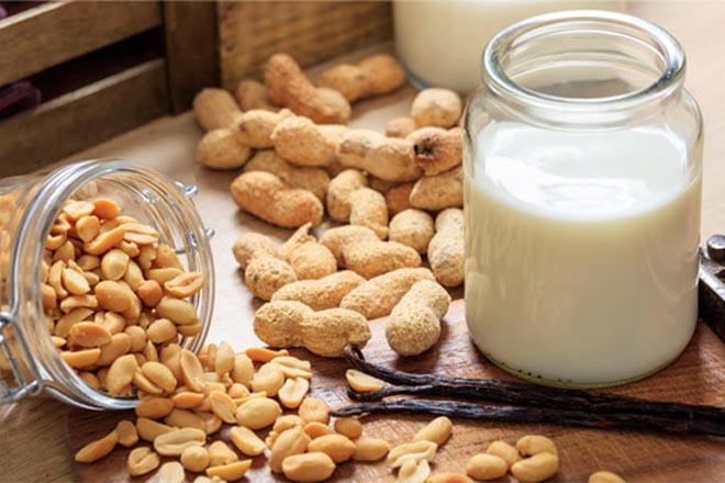 Cách làm sữa lạc thơm ngon, bổ dưỡng ngay tại nhà