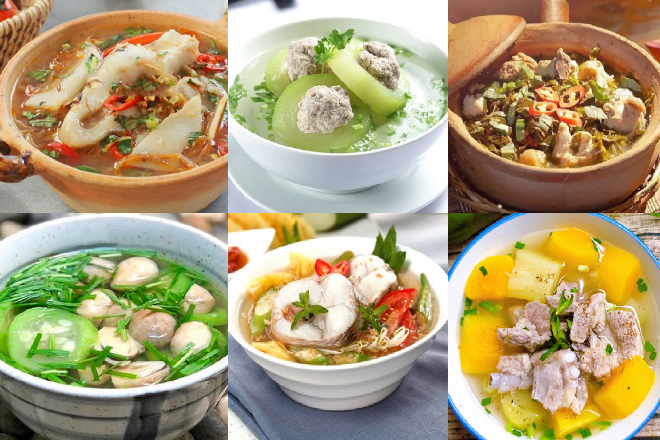 Top 12 các món canh ngon bổ dưỡng được cả nhà yêu thích