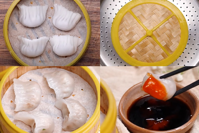 3 cách làm há cảo béo thơm, ngon ngọt tự nhiên cực hấp dẫn