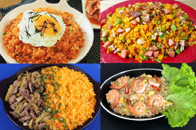 Cơm rang: 4 cách làm đơn giản, nhanh chóng nhưng cực hấp dẫn