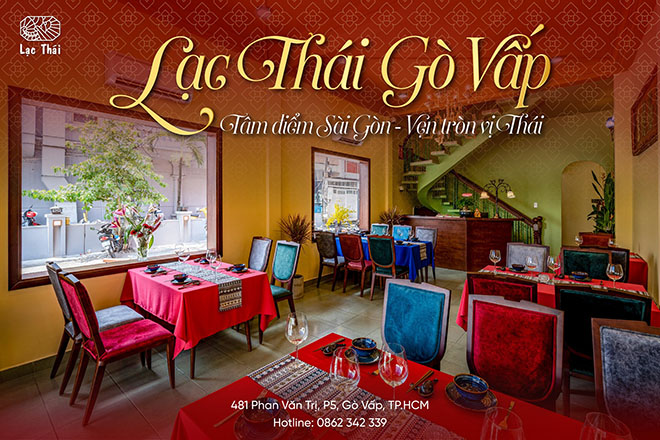 Lạc Thái - điểm nhấn ẩm thực Thái giữa lòng Sài Gòn