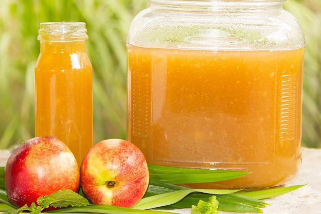 2 cách làm siro đào sánh sệt chua ngọt, thơm lừng có thể kết hợp nhiều ...