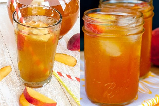 2 cách làm siro đào sánh sệt chua ngọt, thơm lừng có thể kết hợp nhiều ...