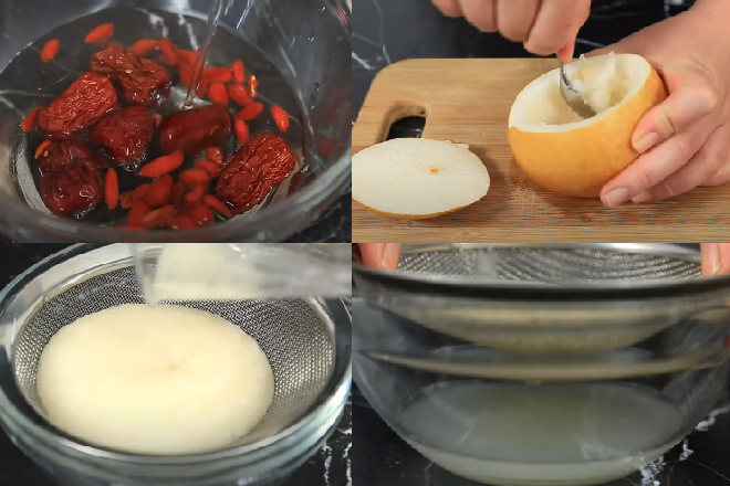 3 cách làm lê hấp đường phèn trị ho theo dân gian an toàn, hiệu quả ...