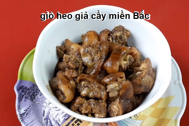 Cách nấu giò heo giả cầy miền Bắc với mẻ, sữa chua ngon chuẩn vị